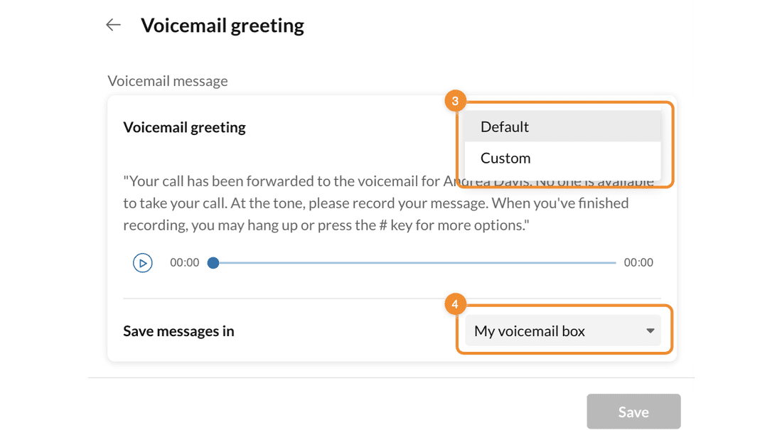 Setting up your RingCentral Voicemail Greeting - BTX | Business ...